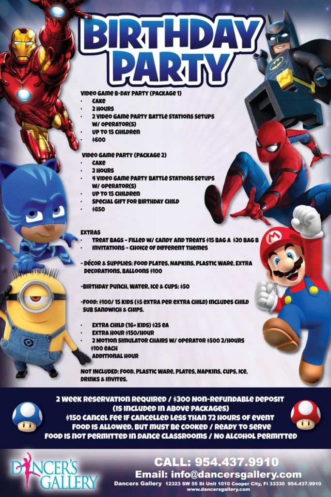 boys birthday party -dg - Dancers Gallery